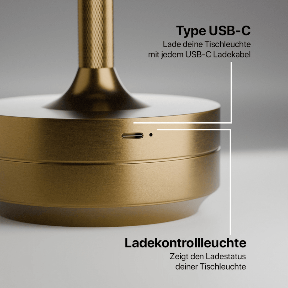 Tap-light™ - Retro Tischlampe Original – Tap-Light